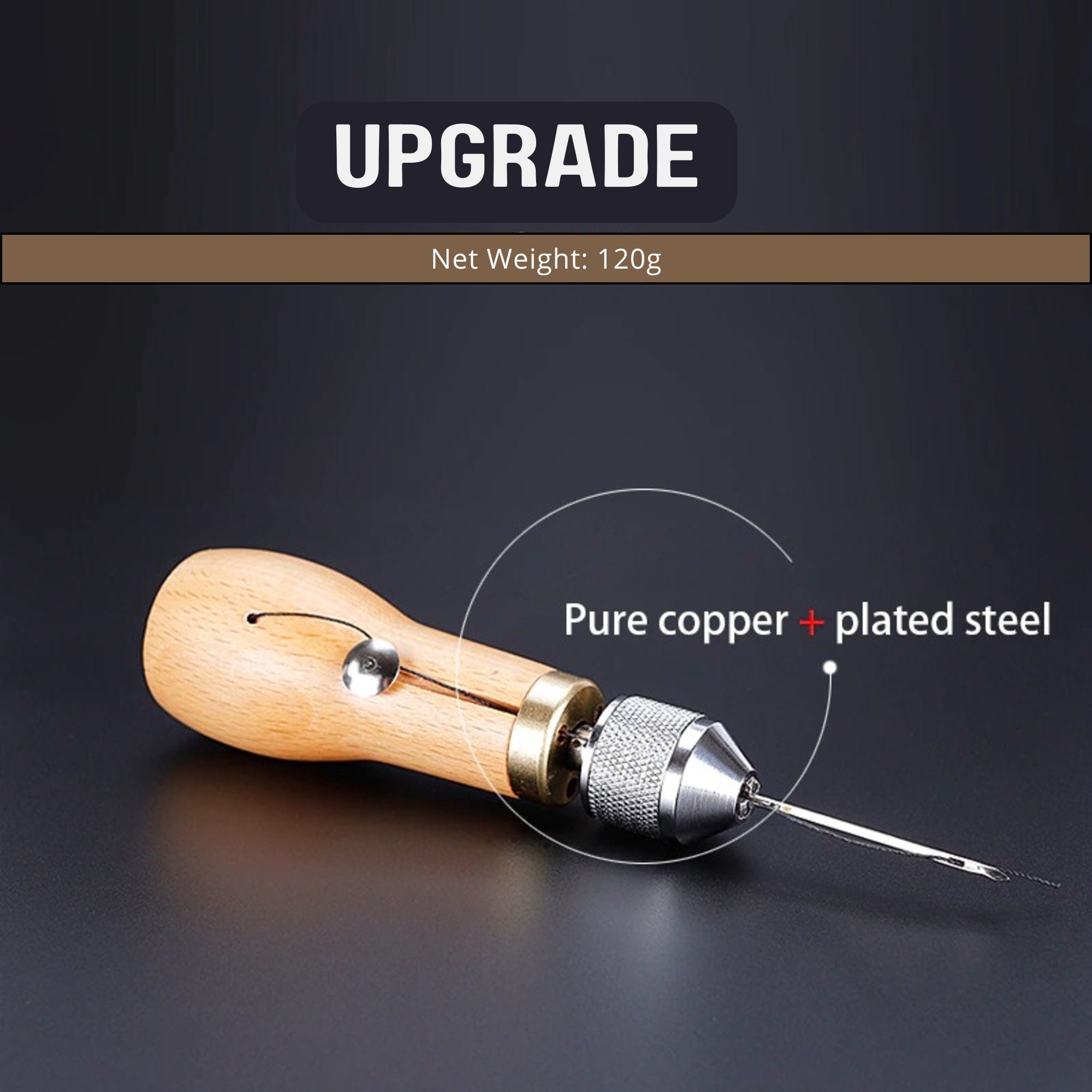 Hand Stitching Awl Manual Sewing Machine Leathercraft Sewing Tool - Etsy