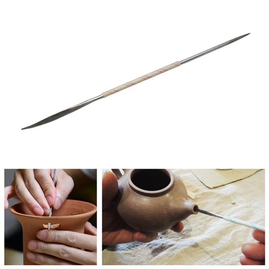 Dual-end Pottery Spout Digging Tool / Punching, Carving, Sculpting ...