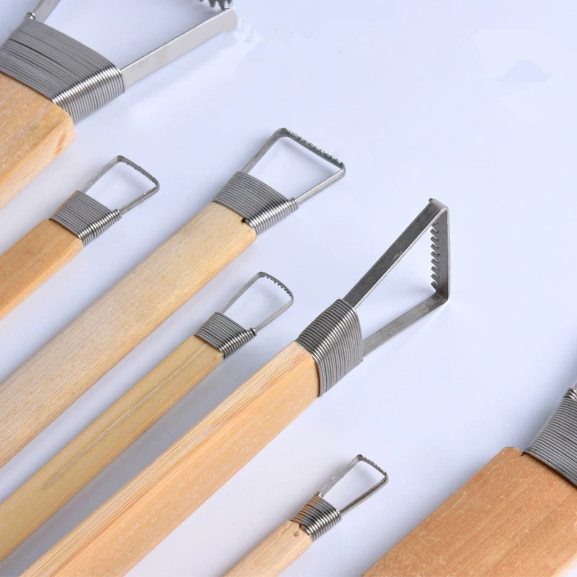 5pcs/set Pottery Texture/trimming Tool for Pottery, Ceramics, Clay ...