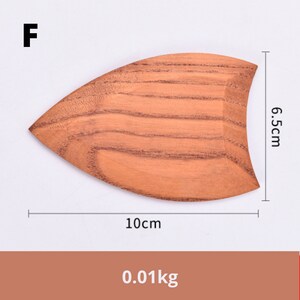 Wooden Pottery Spatula/scraper/shaper (6 Shapes) | for Pottery ...