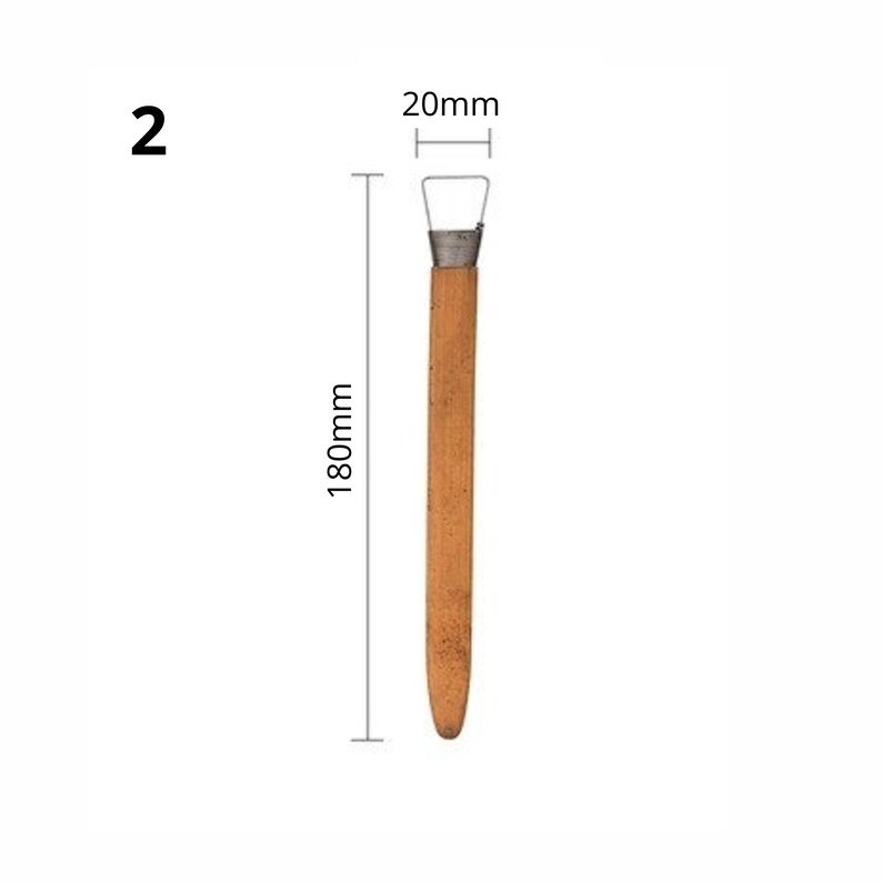 Pottery Texture/trimming Tool (5 Sizes) | for Pottery, Ceramics, Clay ...
