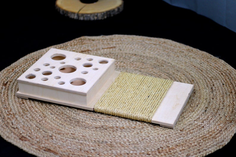 Cat Scratcher Scratch and Play Board Interactive Toy Cat - Etsy