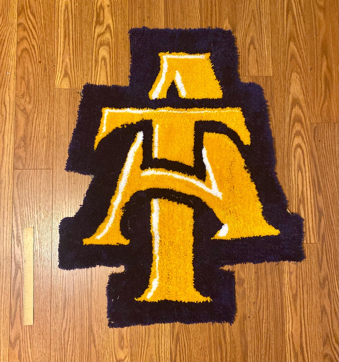 Hand Tufted Collegiate Rug - NCA&T - Etsy