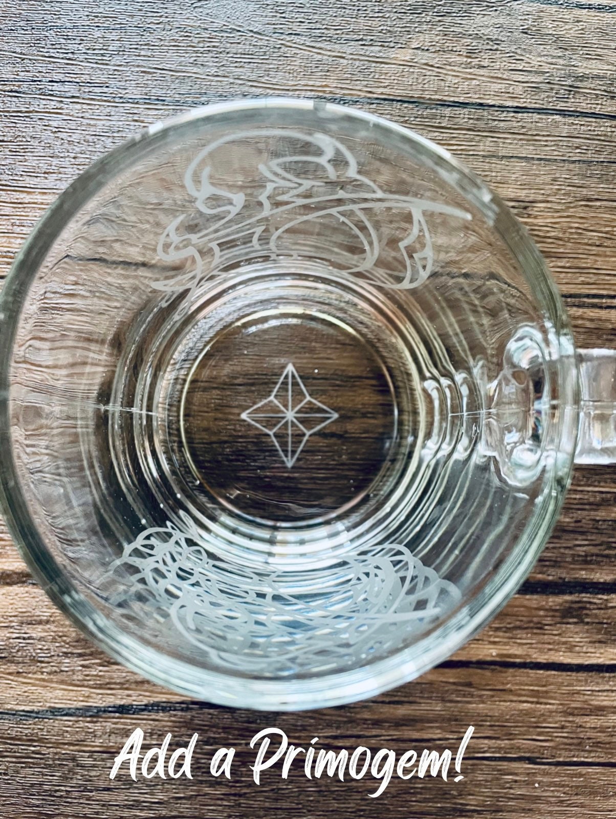 Diluc Constellation Genshin Impact Etched Glass Mug - Etsy