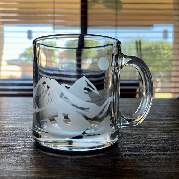 Etched Coffee Mug - Etsy