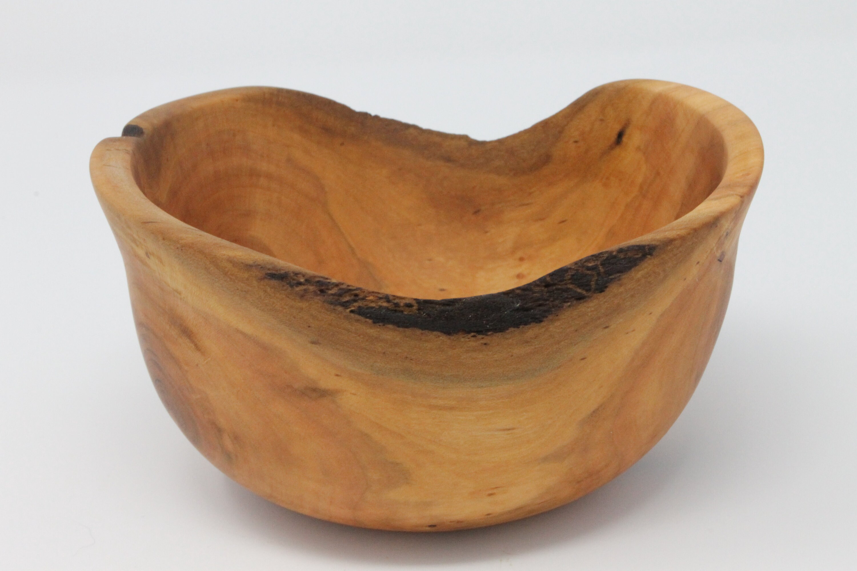 Hand Turned Small Wood Bowl Rustic Decorative Bowl - Etsy