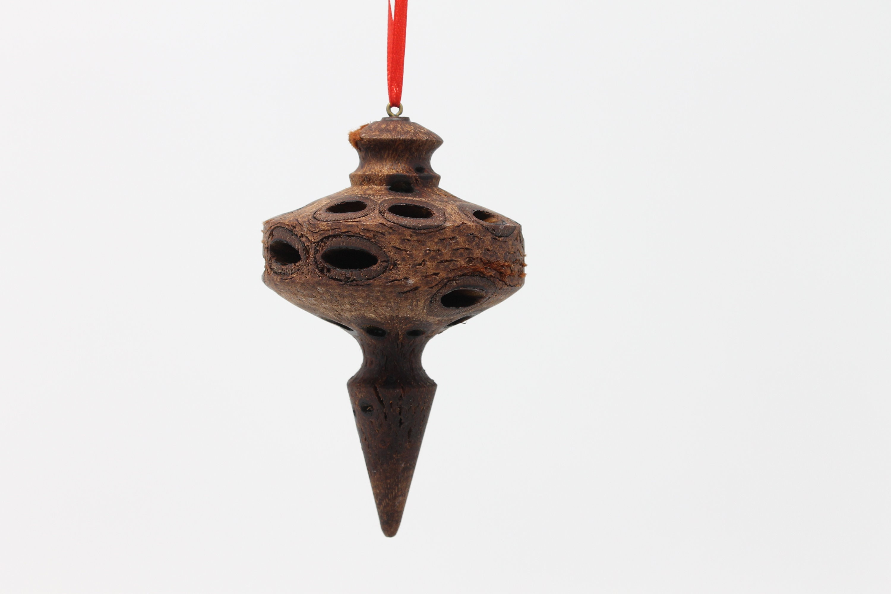 Turned Wood Christmas Tree Ornament Handmade Holiday Ornaments - Etsy