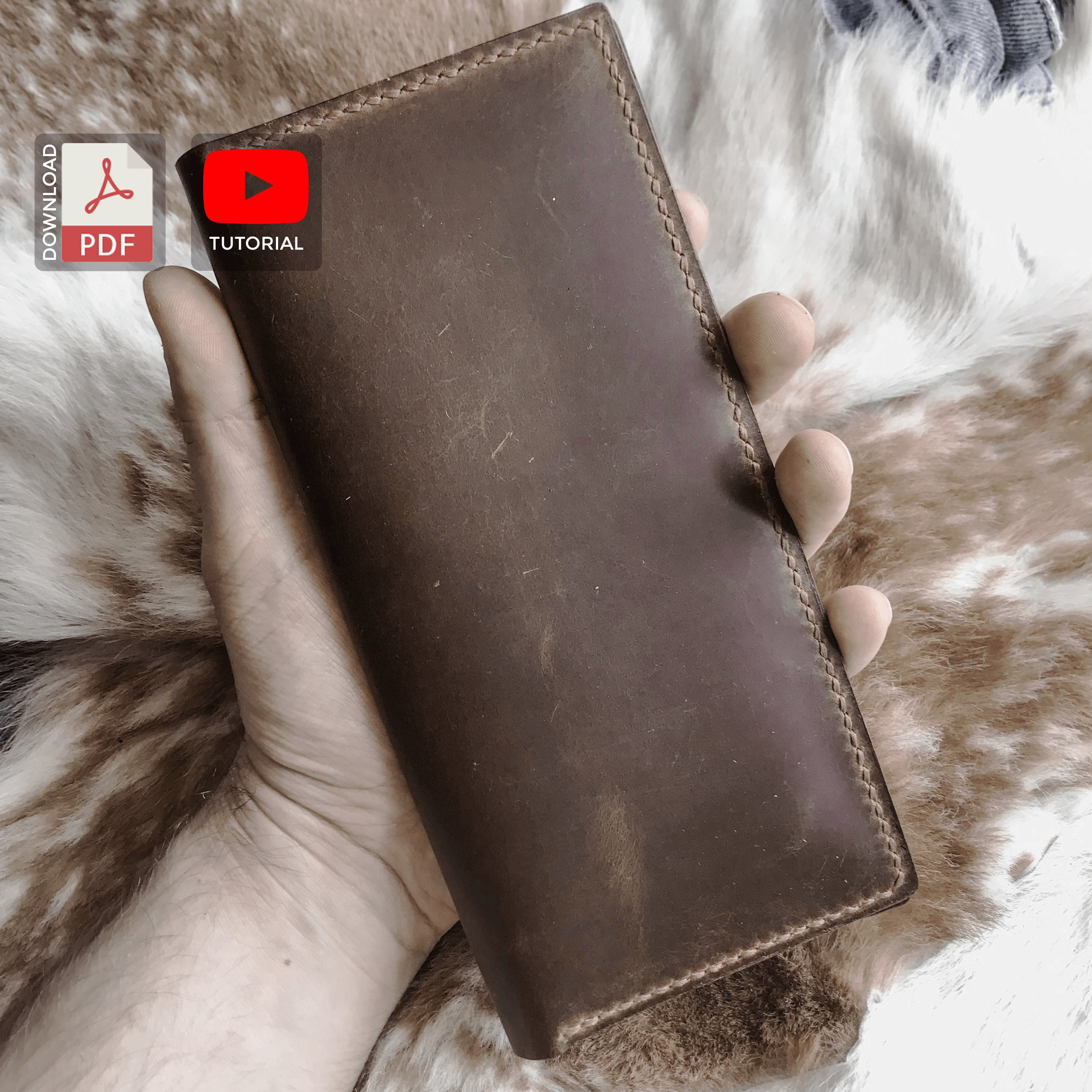 Leather Phone Case Pattern, Leather Phone Case Template, Leather Phone ...