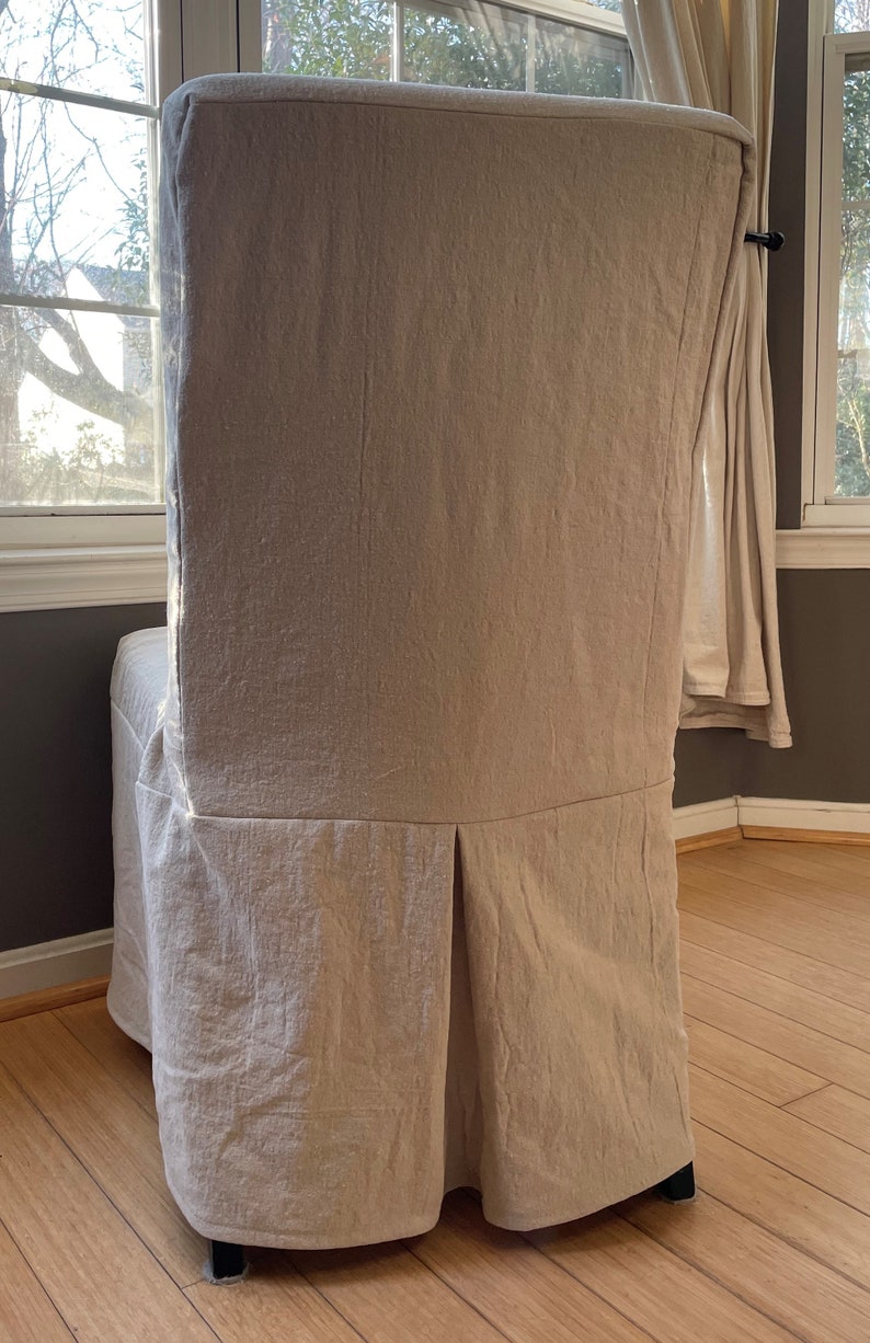 Custom Basic Slipcover With Center Pleat - Etsy