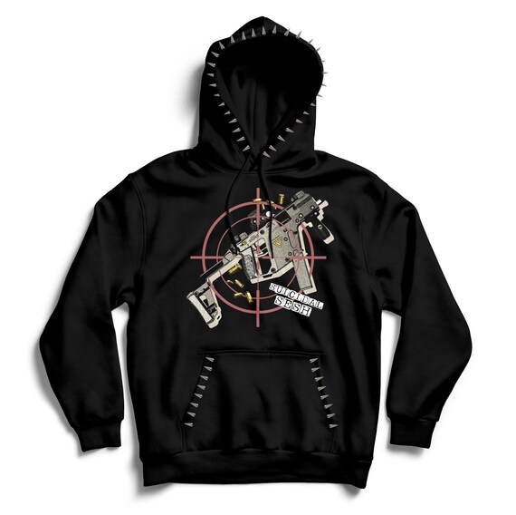 Vector Black Hoodie - Etsy