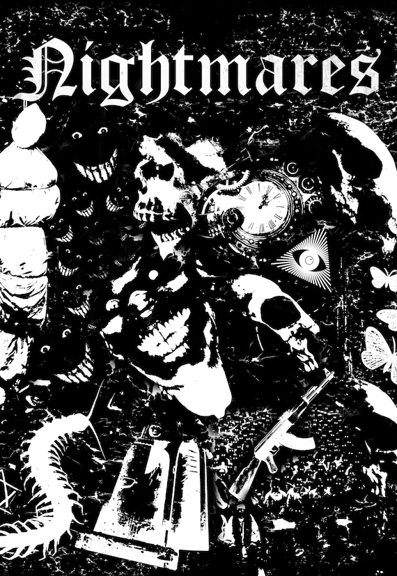 Nightmares Back Patch - Etsy