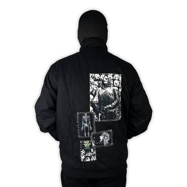 Crypt Military Bomber Jacket V2 - Etsy