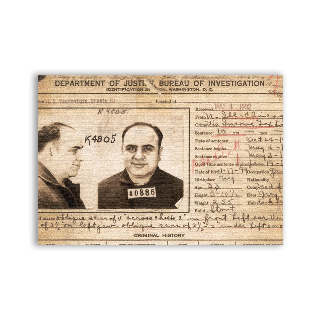 Al Capone Record Patch - Etsy