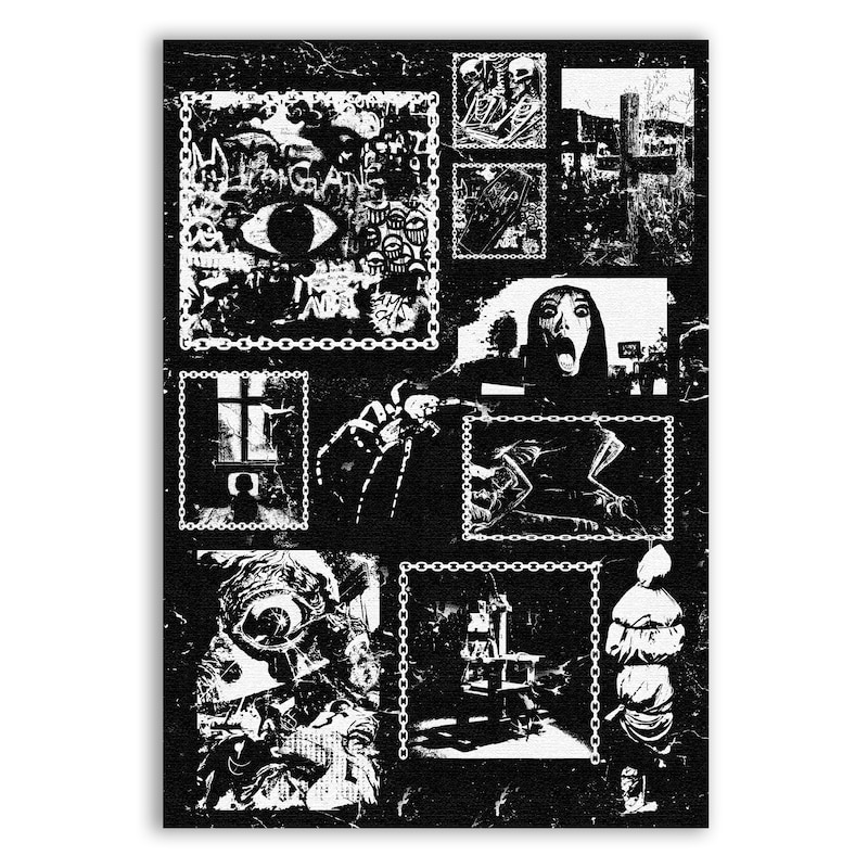 Horror Patch Sheet - Etsy UK