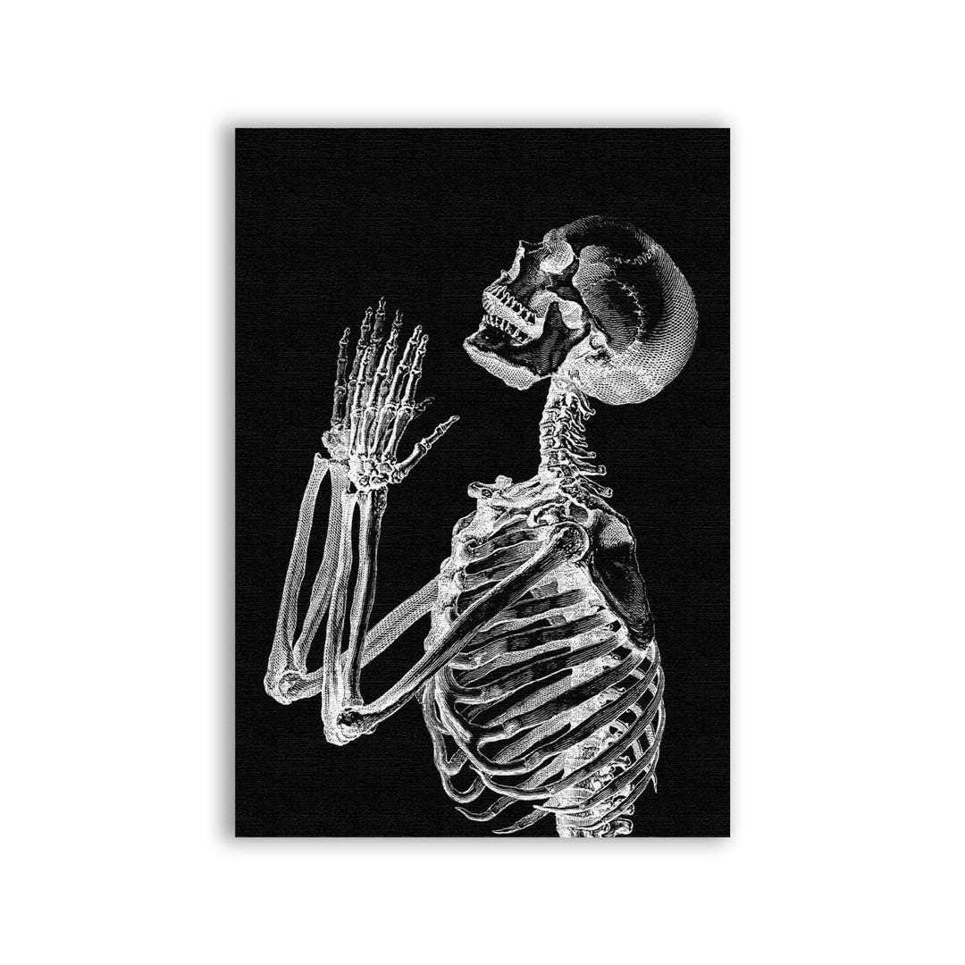 Skeleton Pray Patch - Etsy