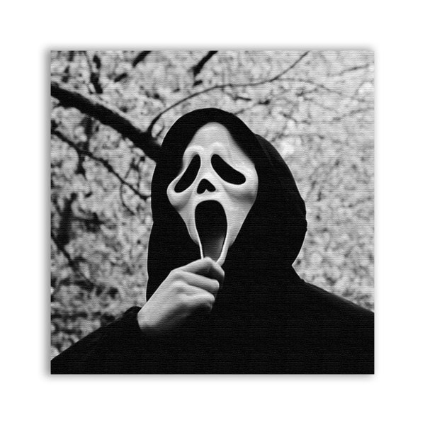 Ghost Face Velcro Patch - Etsy