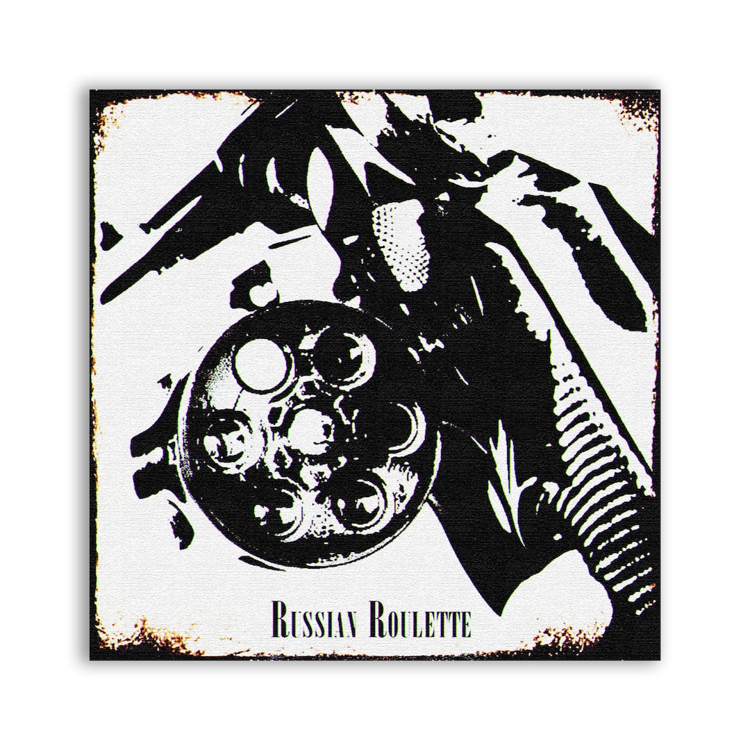Russian Roulette Patch - Etsy