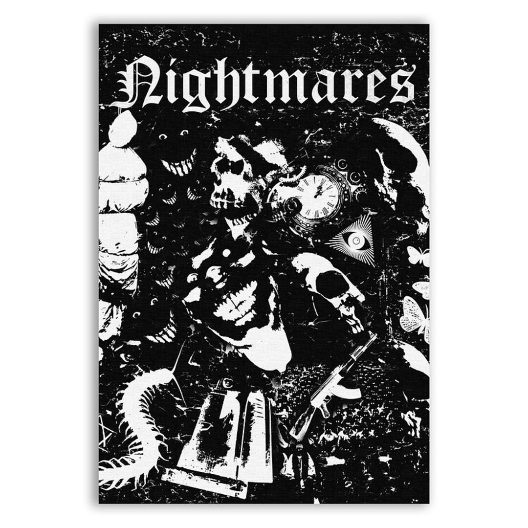 Nightmares Back Patch - Etsy