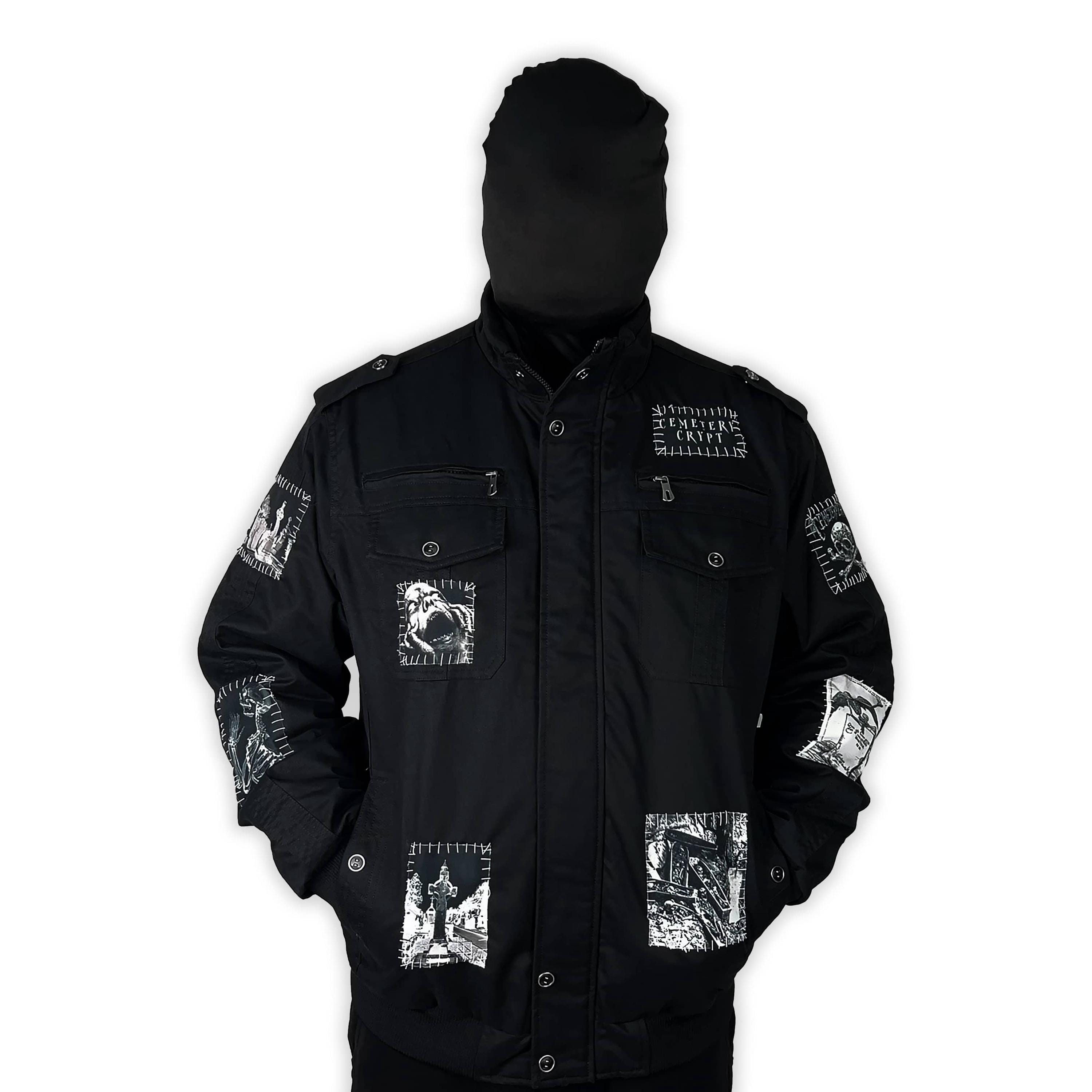 Crypt Military Bomber Jacket V2 - Etsy