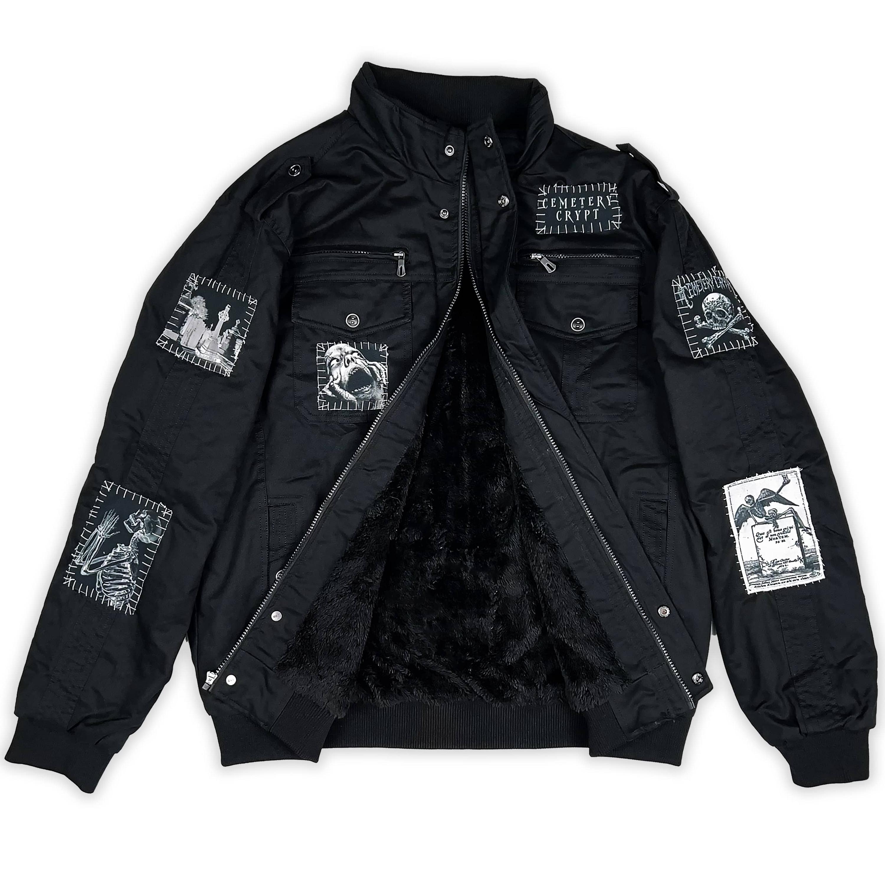 Crypt Military Bomber Jacket V2 - Etsy