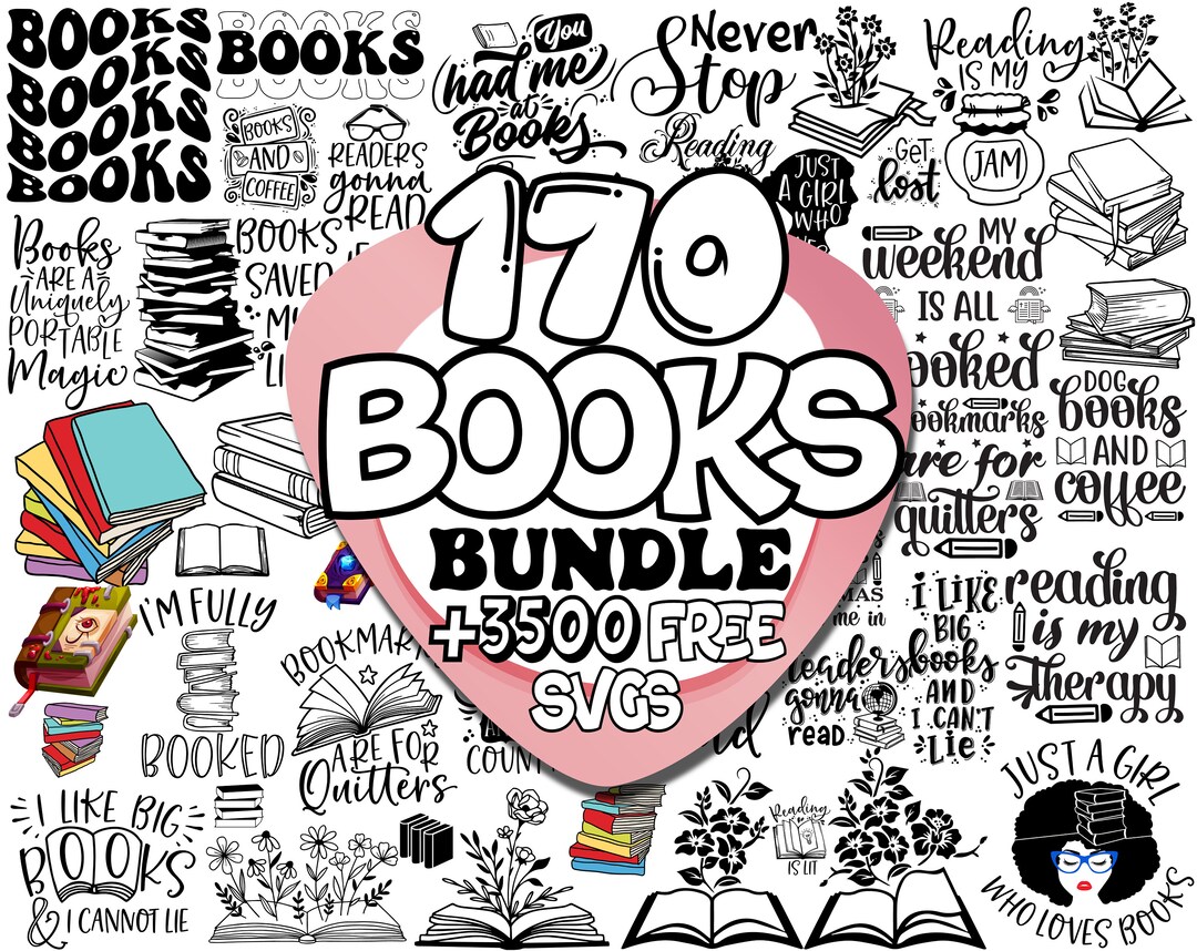 Livro Svg Amante de livros Svg Adoro ler svg Biblioteca SVG Livros de ...
