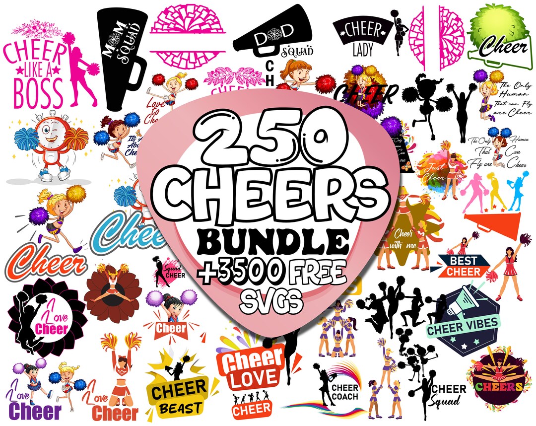 Cheer Svg Bundle Cheer Png Cheer Svg Bundle Cheerleading - Etsy Australia