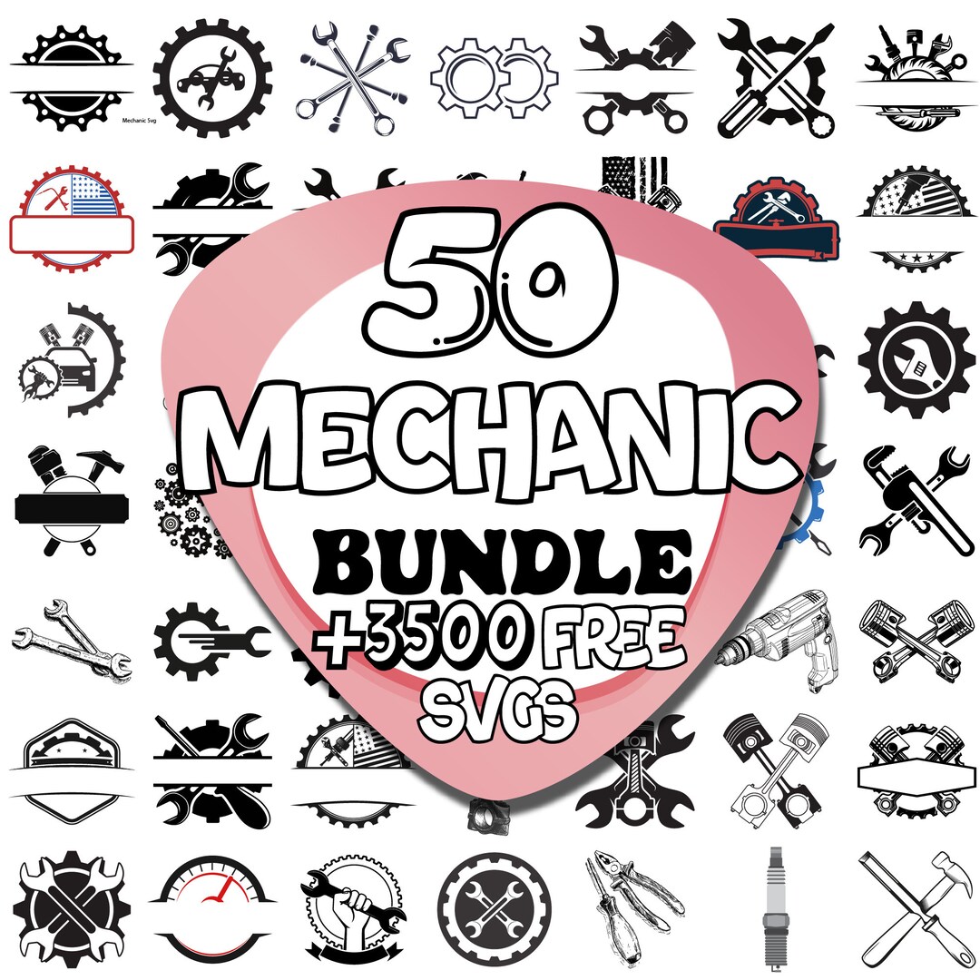 Mechaniker Bundle Mechaniker Png Mechaniker Shirt Mechaniker Logo SVG ...
