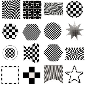 Checkered Svg Bundle Checkered Pattern Svg Checkered Png Distressed ...