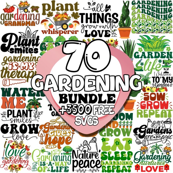 Gardening Svg Files - Etsy
