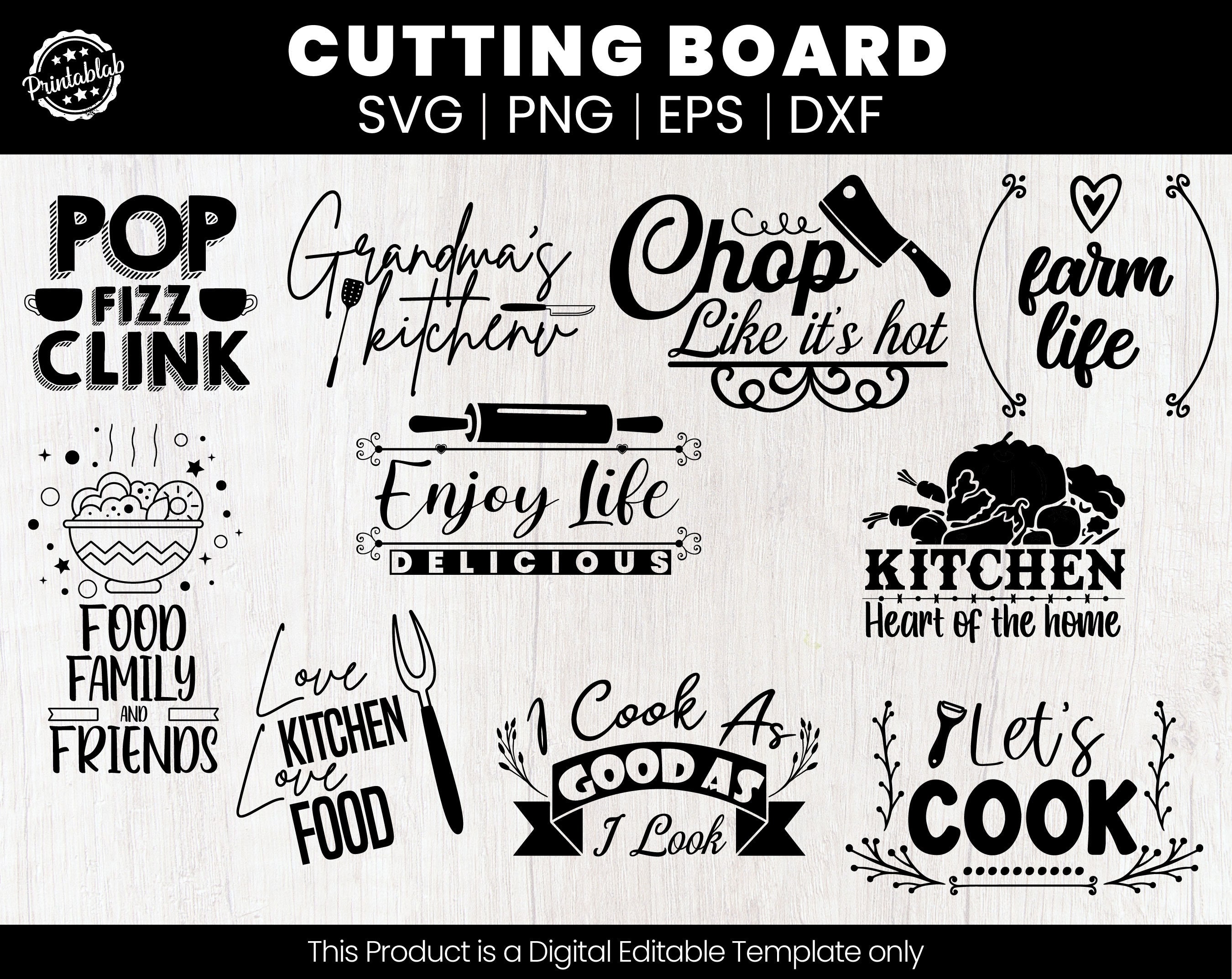 60 Cutting Board Svg Funny Cutting Board Svg Chopping - Etsy