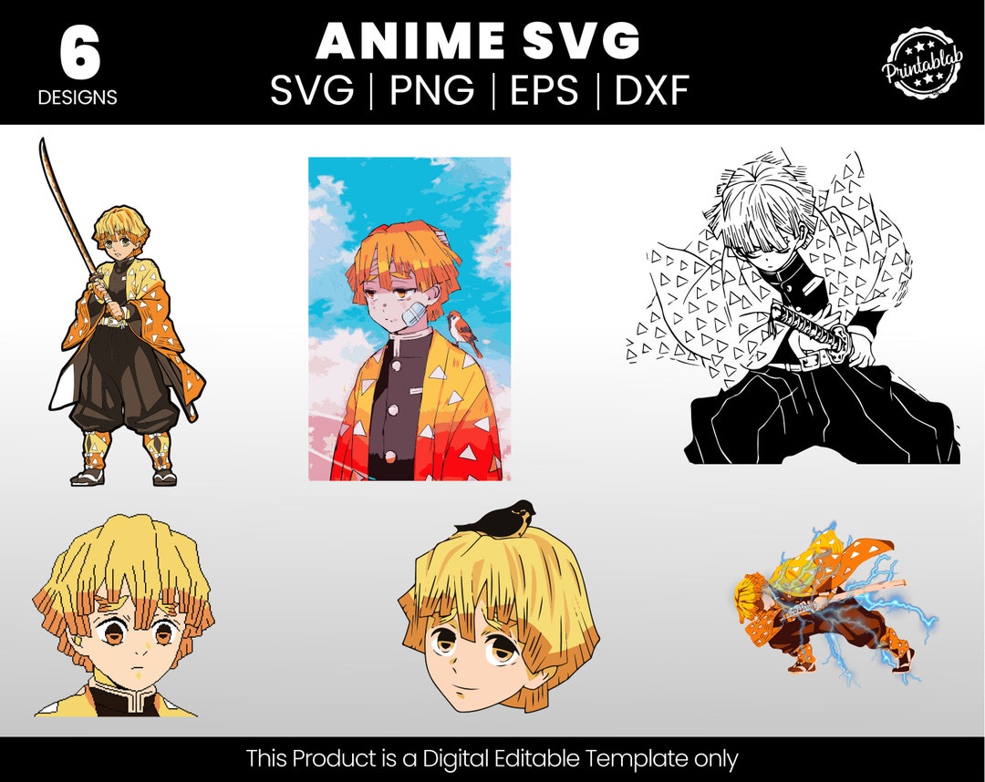 Anime Bundle Anime Merch Anime Bundle SVG Digital Down Load Japanese ...