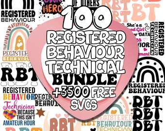 Registered Behavior Technician Svg Rbt Png Rbt Svg Bcba Svg Behavioral ...