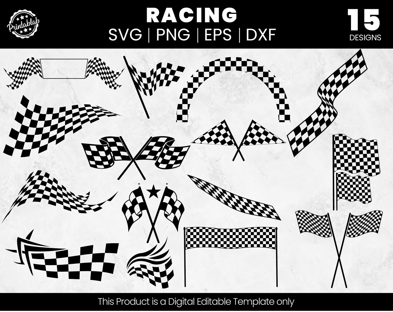 Racing Svg Bundle Racing Flag Svg Hot Mess Never Stressed - Etsy Canada