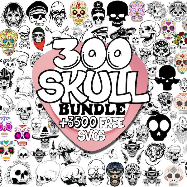 Sugar Skull Svg - Etsy