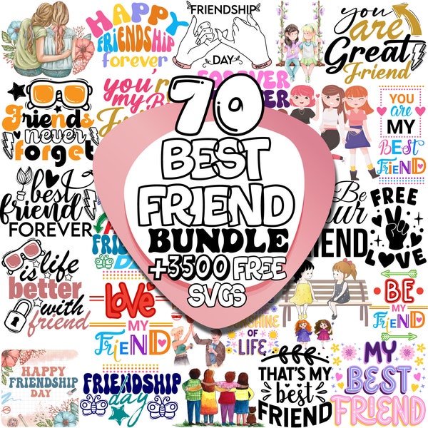 Best Friend Svg - Etsy