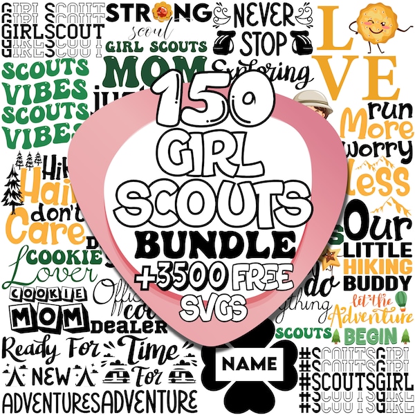 Girl Scout Svg - Etsy