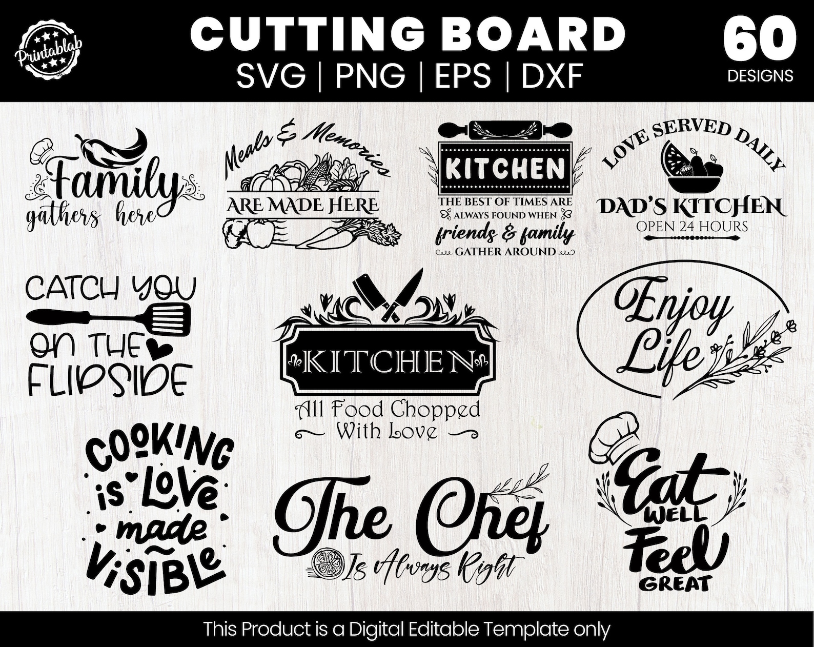 60 Cutting Board Svg Funny Cutting Board Svg Chopping - Etsy
