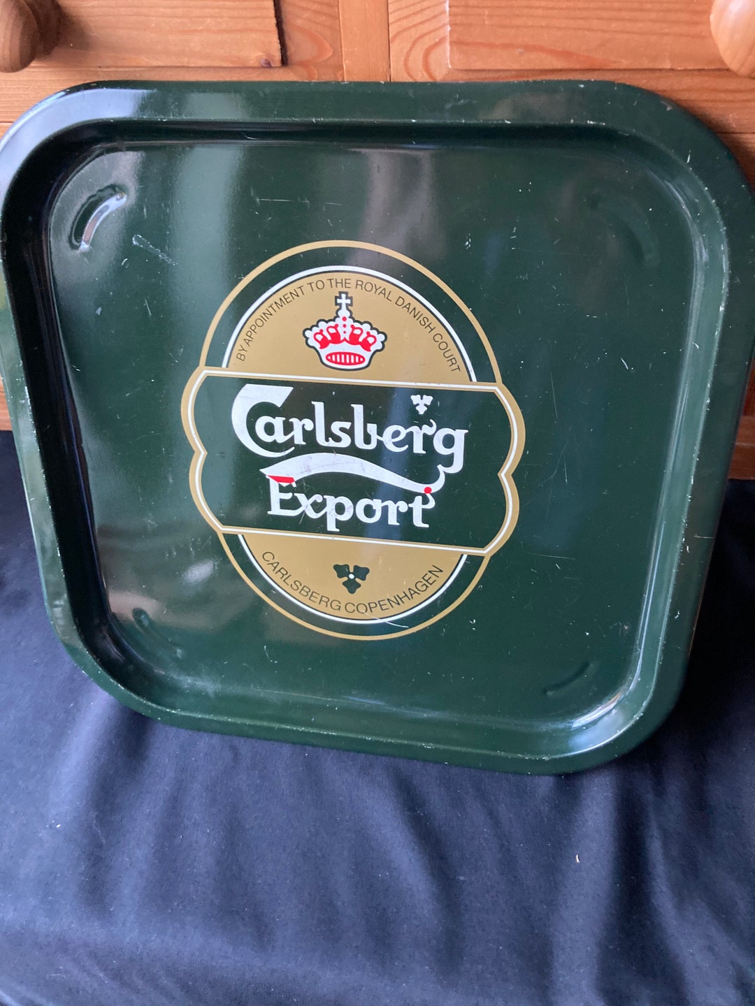 VINTAGE CARLSBERG Export Pub Drinks TRAY - Etsy