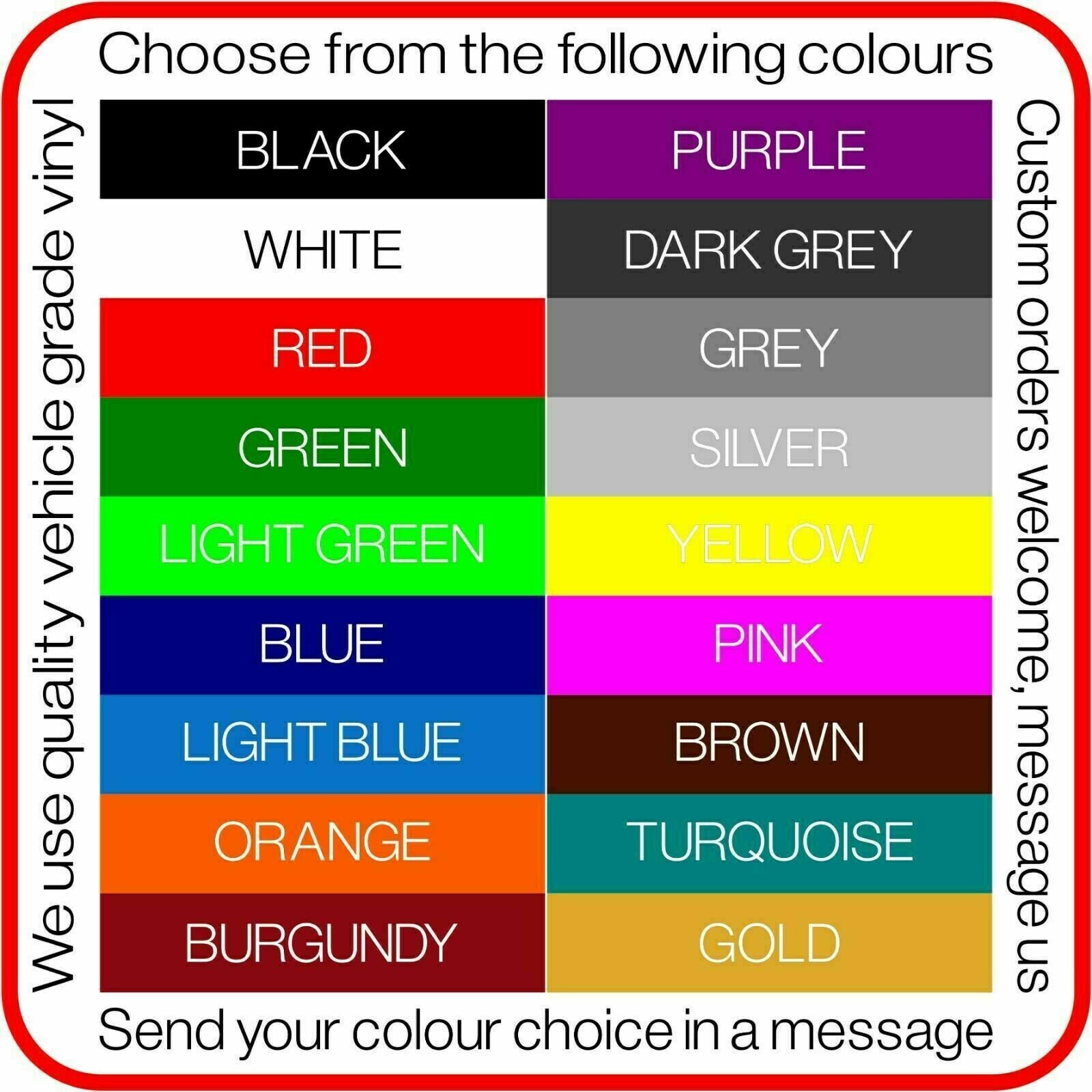 No.773 Universal Fitting Motorhome Caravan Graphics Decals Stickers ...