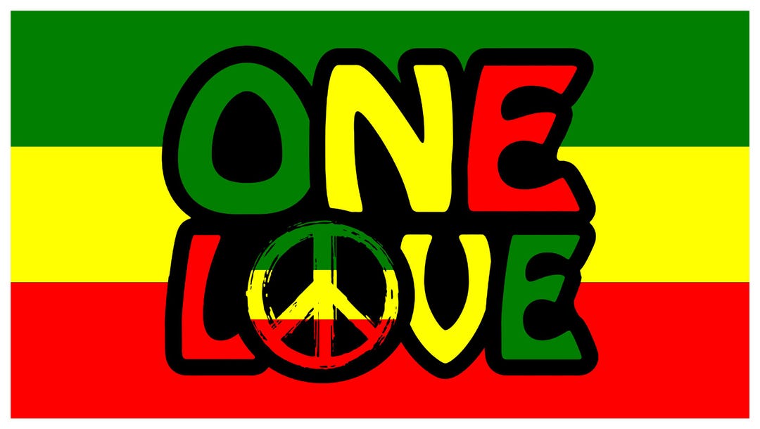 One Love Decal Universal Fitting Motorhome Caravan Graphics Decals ...