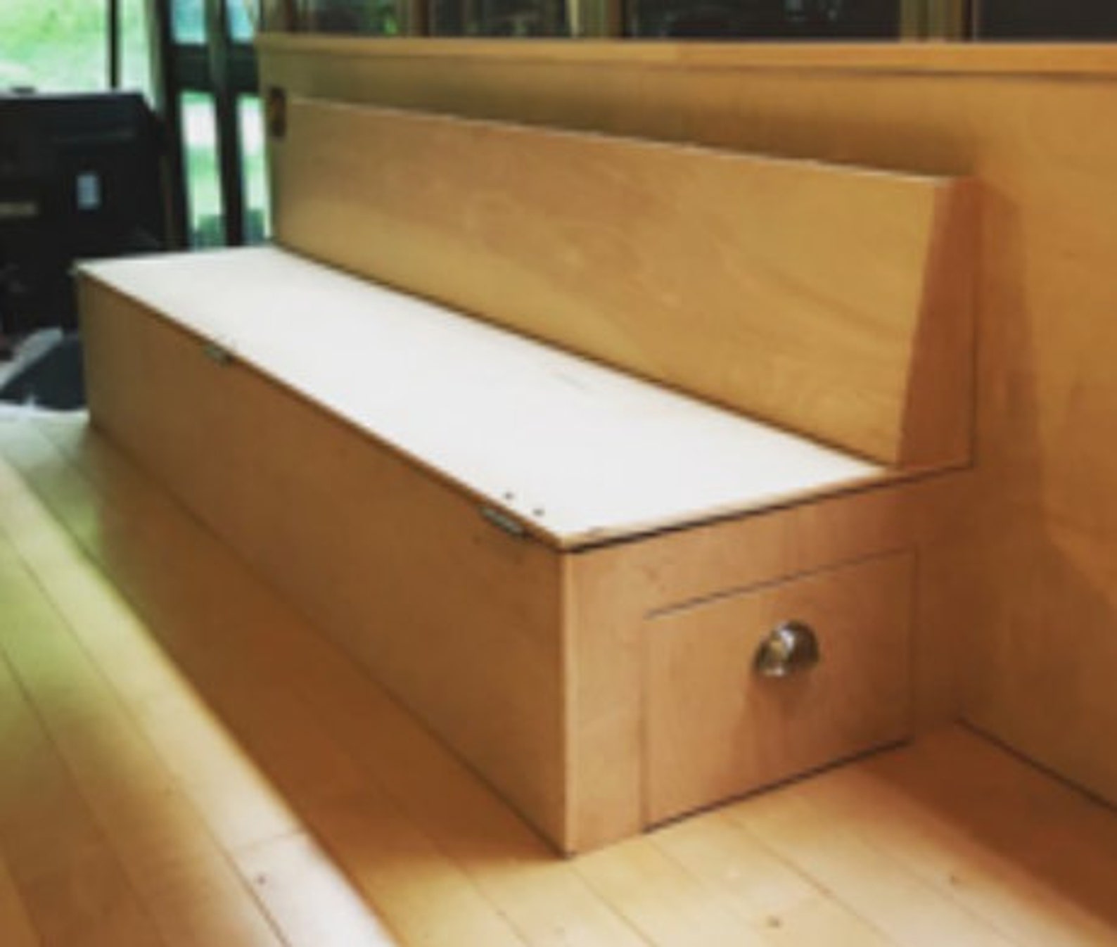 Camper Van Folding Sofa Bed Plans, Folding Couch Plans, Instructions ...