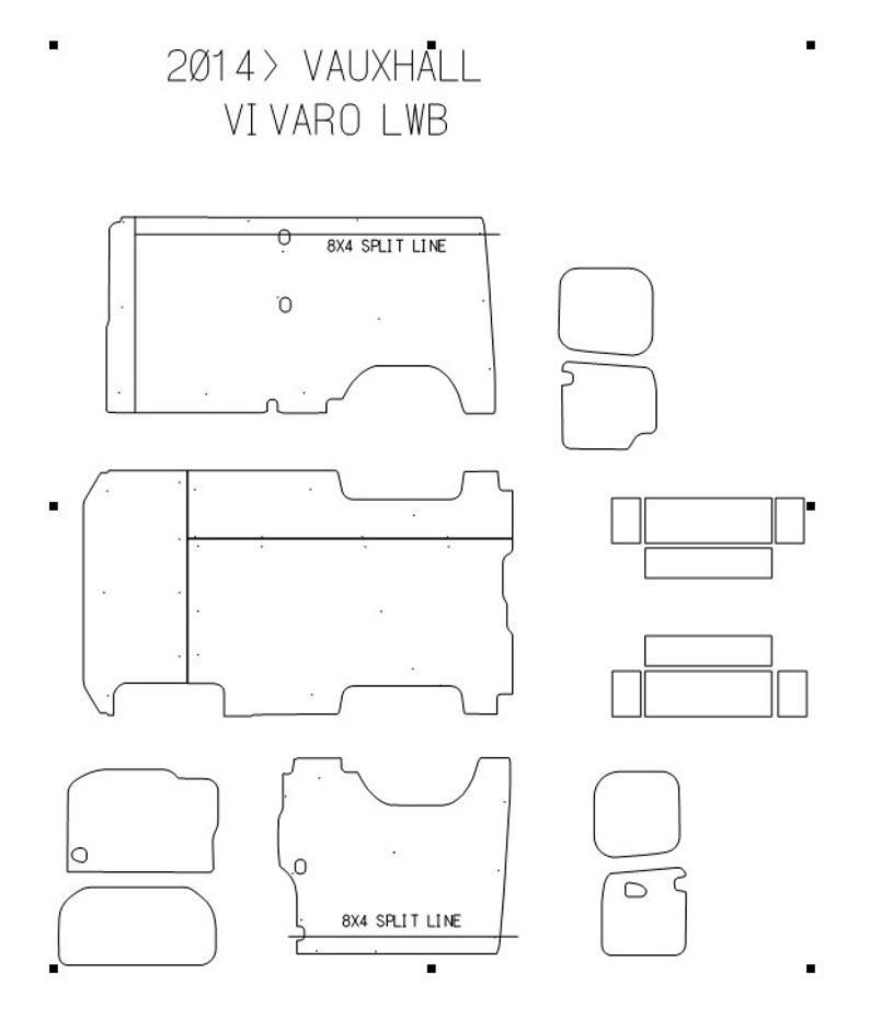 Ply Lining Templates DXF Files, Cad Files Ready to Cut, Over 110 Files ...
