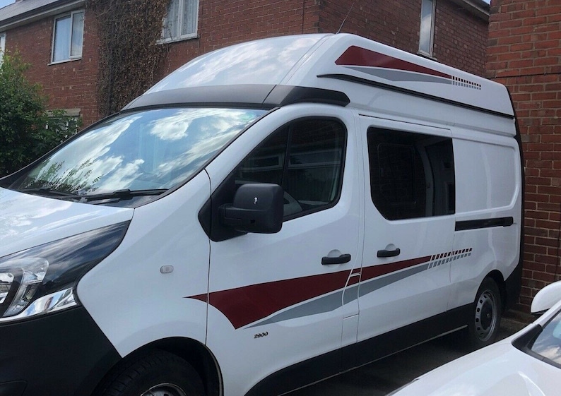 No.966 Universal Fitting Motorhome Caravan Graphics Decals Stickers ...