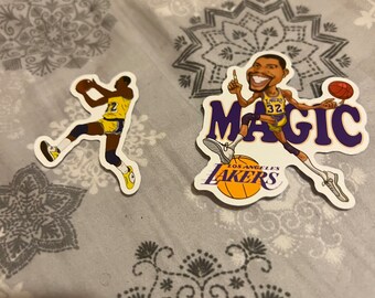 Los Angeles Lakers Stickers - Etsy