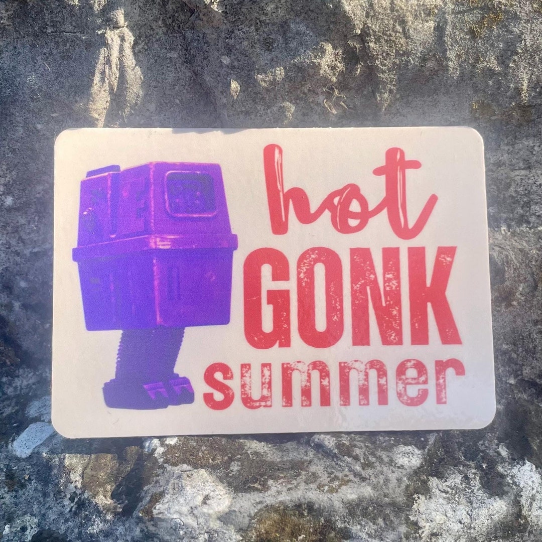 Hot Gonk Summer Sticker - Etsy