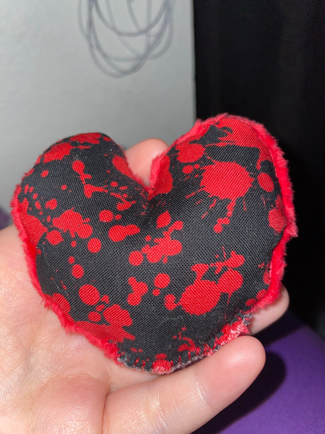 Yandere Heart Pow // Pillow Decor // Throw // Sensory // Mini ...