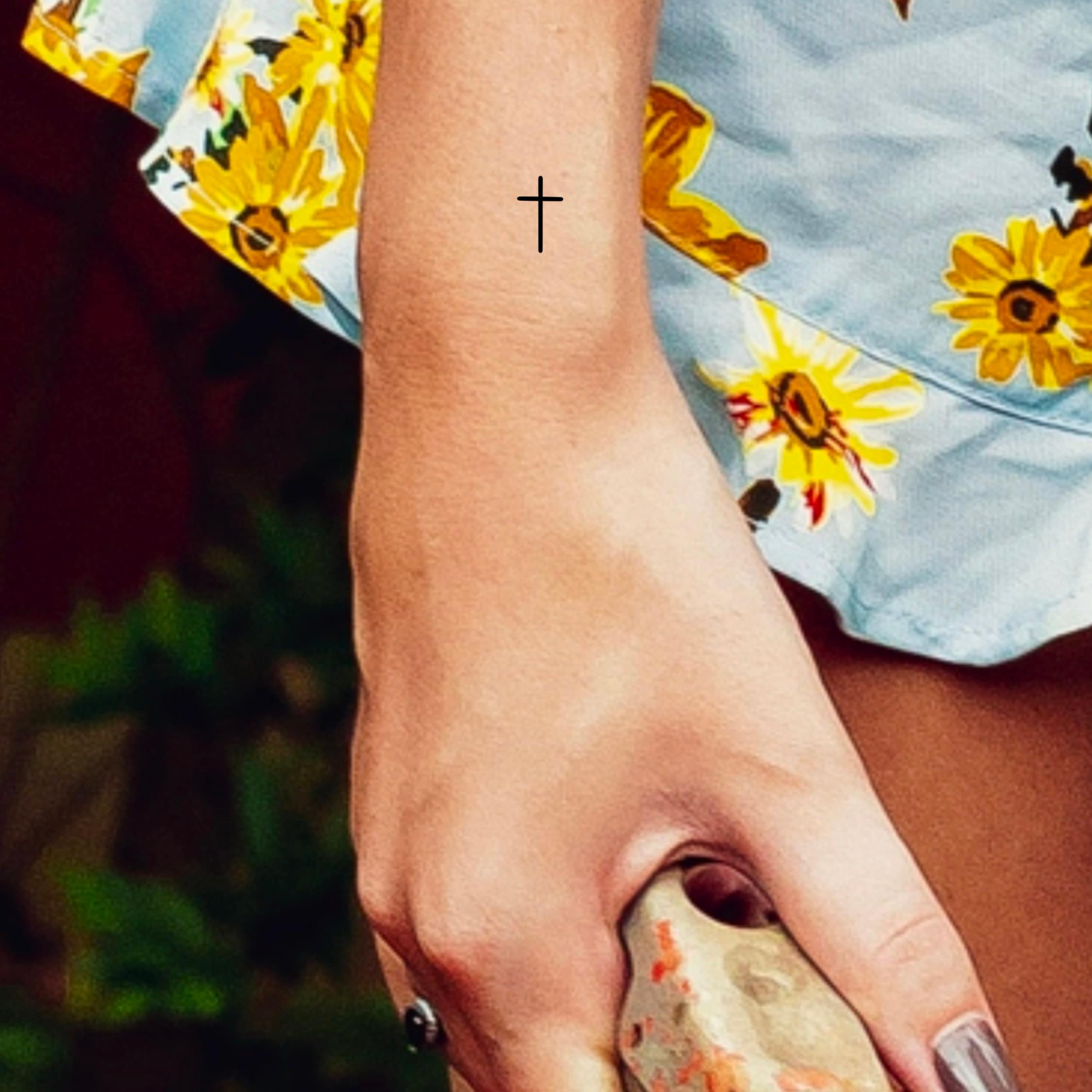 Small Cross Temporary Tattoo - Etsy