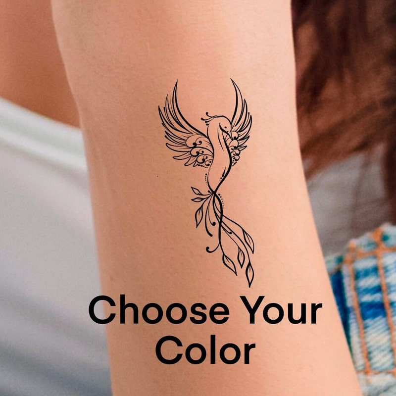 Phoenix Tattoo - Etsy