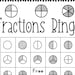 Fractions Bingo Math Printable. Educational Games - Etsy