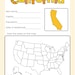 50 States Study Worksheets Homeschool Materials Printable - Etsy